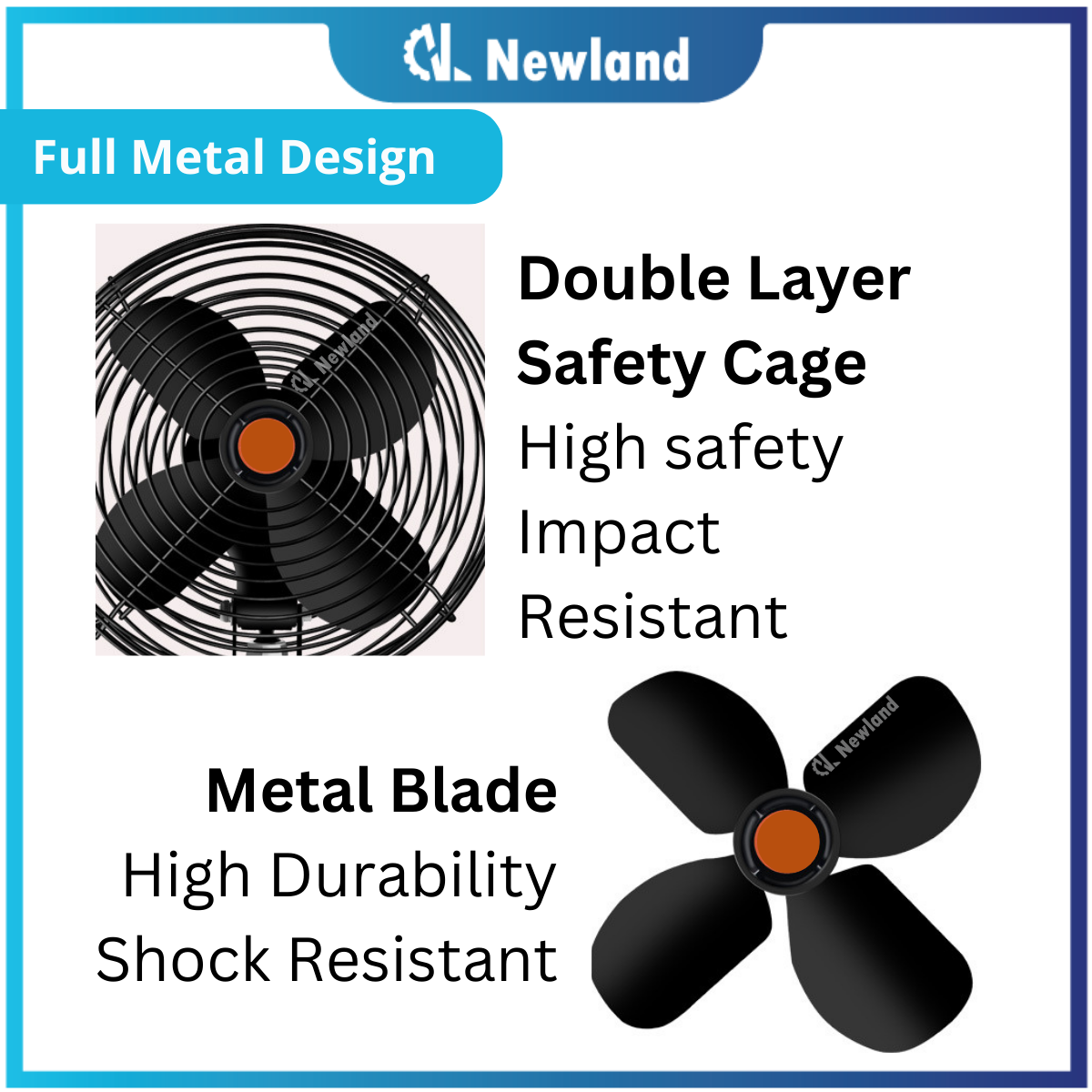 Kipas Lori 24V Besar / Lorry Fan / Electric Metal Fan for Truck ...