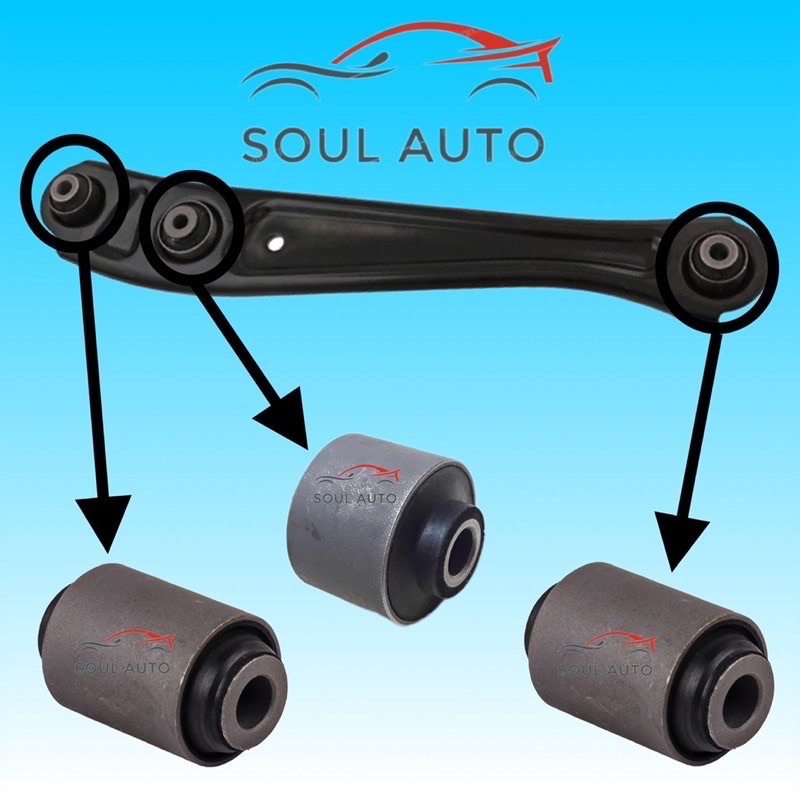 6pcs Honda Civic SO4 EK (1996-1999 year) Rear Suspension Lower Arm Bush ...