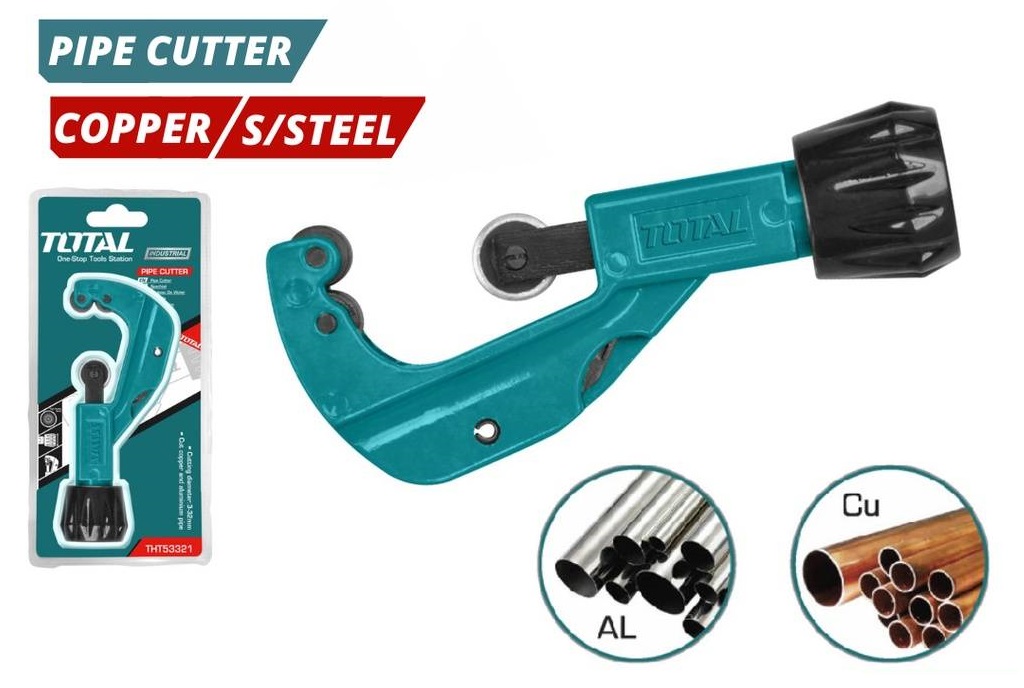 Total PVC Pipe Cutter Heavy Duty Cutter Pipe Pvc Poly Pipe Cutter Paip ...