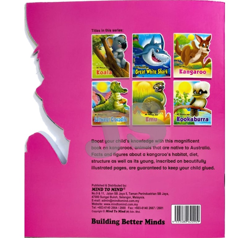 ALL ABOUT ME SHAPE STORY BOOK ANIMALS SERIES : PARROT | CAT | RABBIT ...