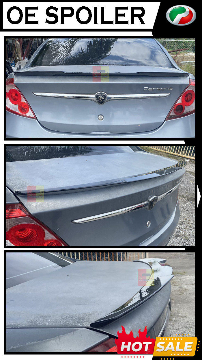 PROTON PERSONA M4 STYLE SPOILER DUCKTAIL (M4) REAR TRUNK SPOILER ...