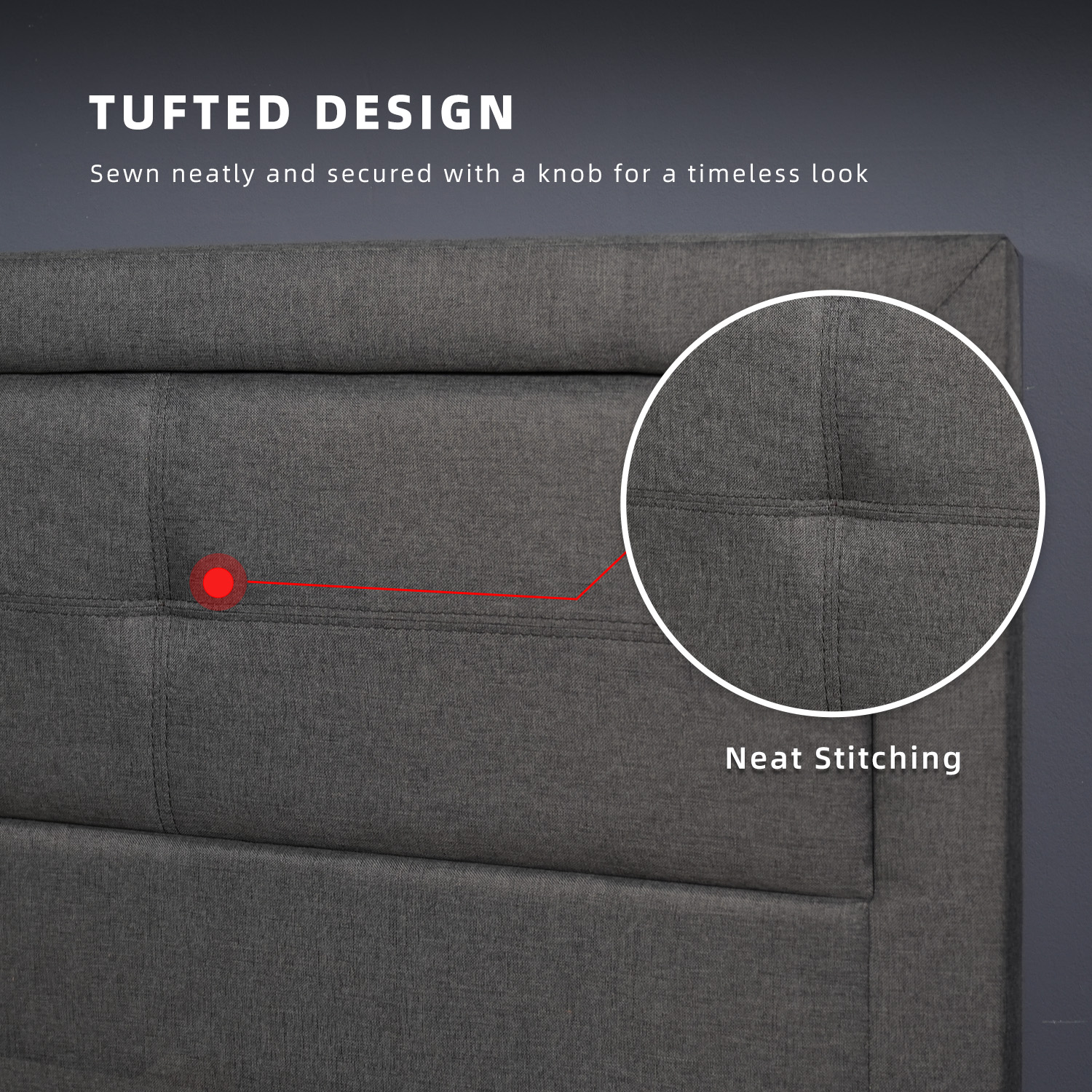 [FREE Shipping] Kitchenz Divan Single Size Bed Frame Linen Fabric Bed ...