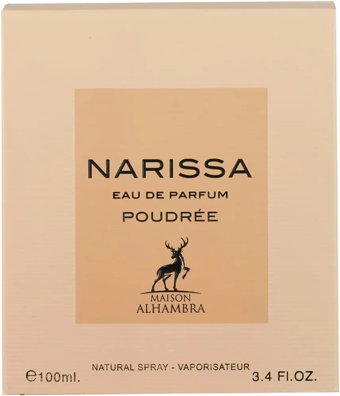Narissa Poudree EDP Perfume By Maison Alhambra perfume original 100ML ...