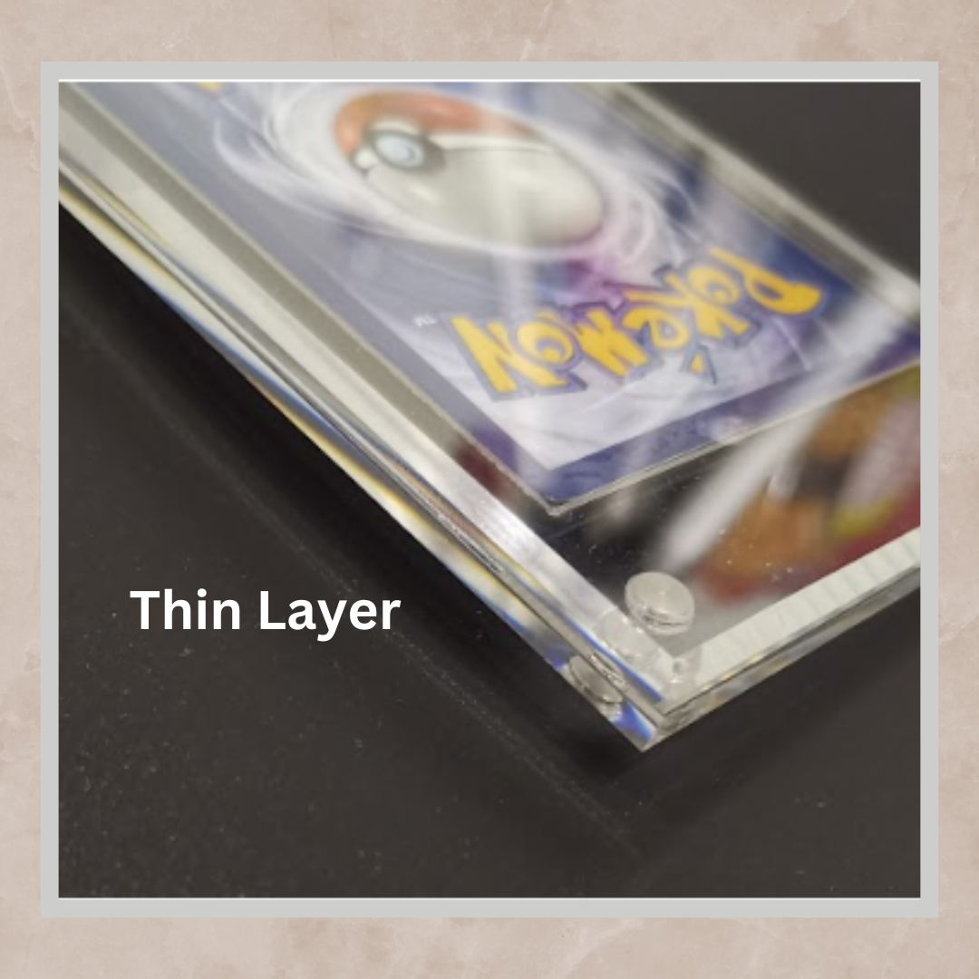 【Morgan Games】Magnetic Recessed Card Holder with Multiple Card Frames ...