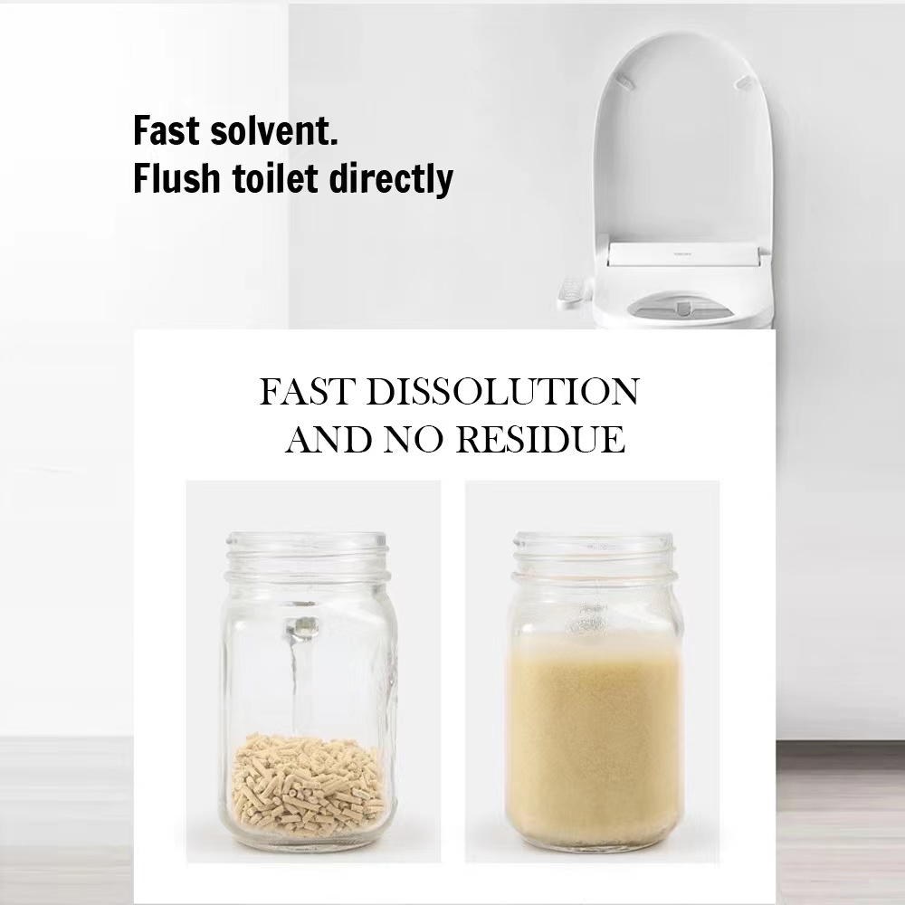 Pasir Kucing Tofu 6L Berketul Cepat & Wangi Untuk Toilet Kucing – Fast ...