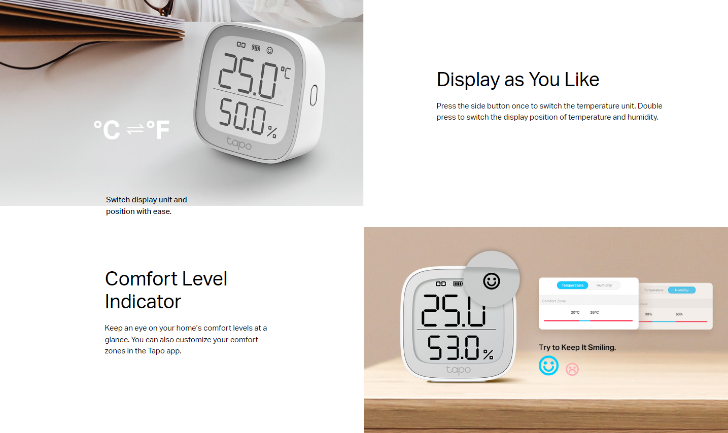 TP-LINK Tplink Wifi Wireless Real Time Temperature Humidity Monitor ...