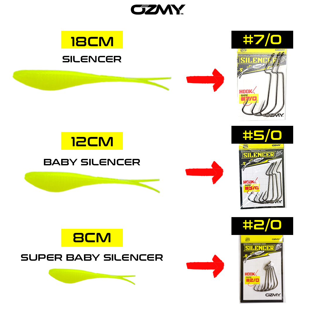 SP SUPER BABY SILENCER OZMY 8CM 3GRAM | Shopee Malaysia