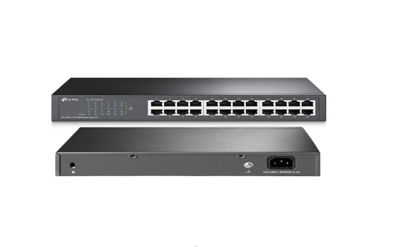 TP-LINK Tplink 24 Port Gigabit Desktop Switch RJ45 LAN Network 13 Inch ...