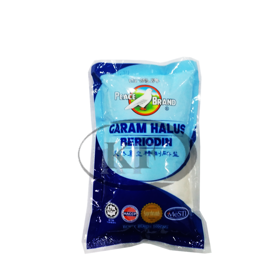 GARAM PUTIH HALUS FINE SALT PEACE | Shopee Malaysia