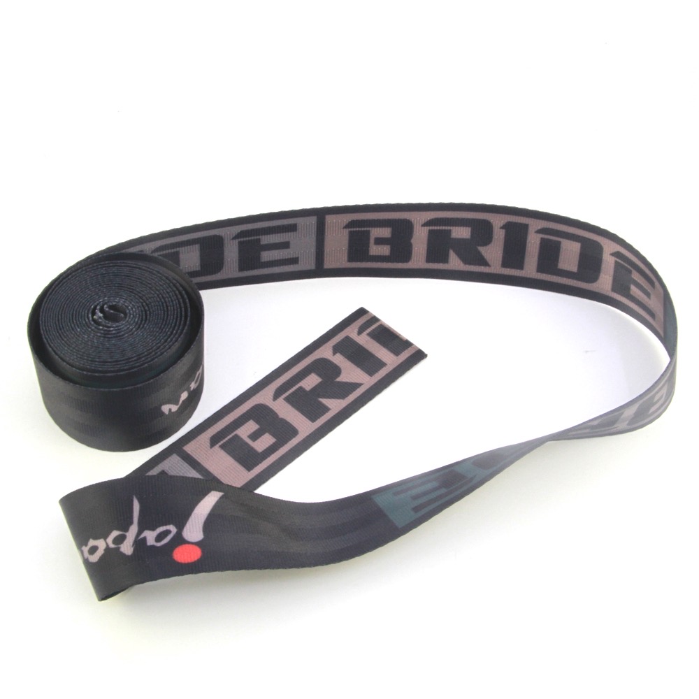 COLOURFUL UNIVERSAL Car Seat Belt Front Safety Webbing Fabric Strap 3 ...