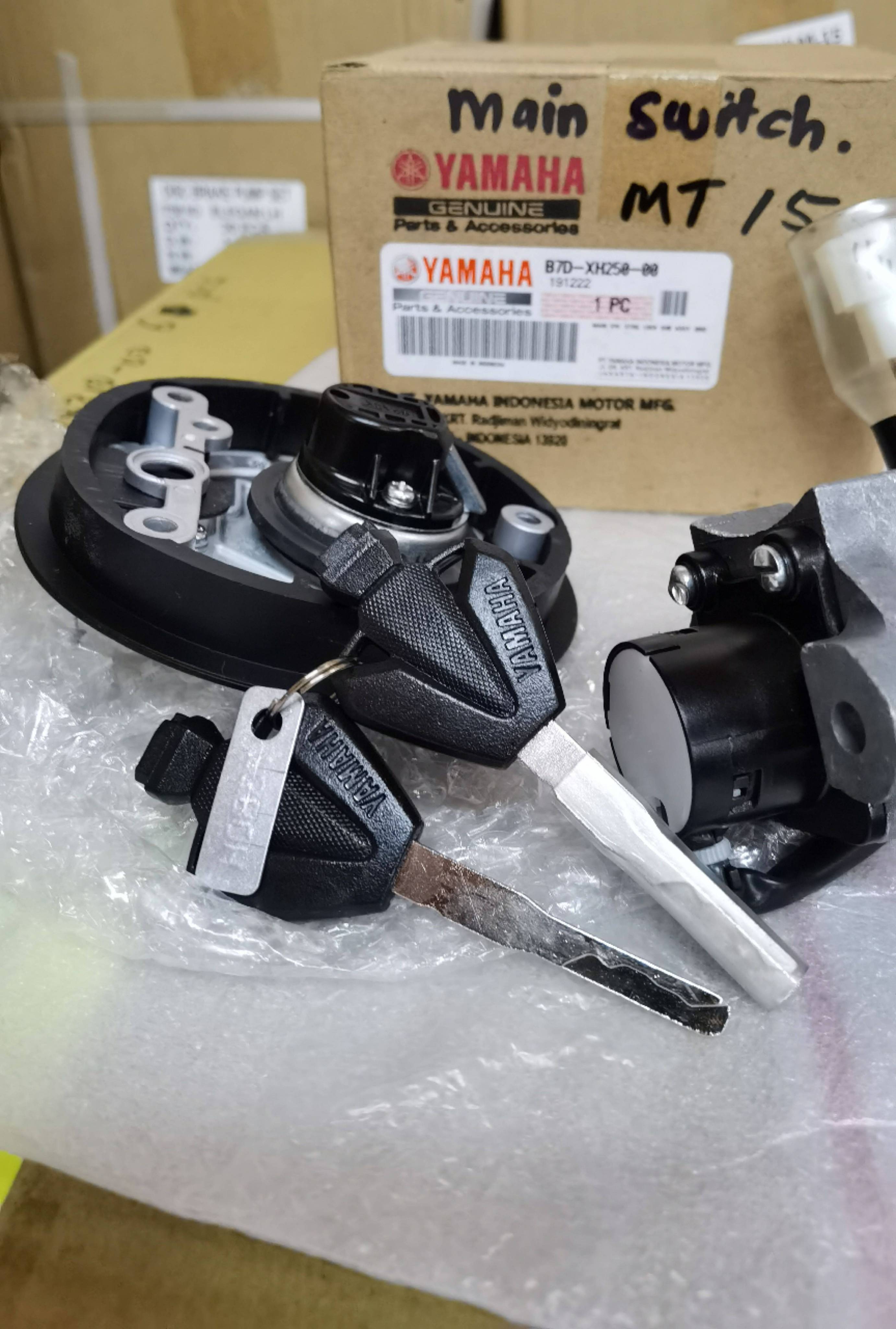 100% ORIGINAL MT15 MT 15 MAIN SWITCH SET ORI KUNCI SWITCH YAMAHA B7D ...