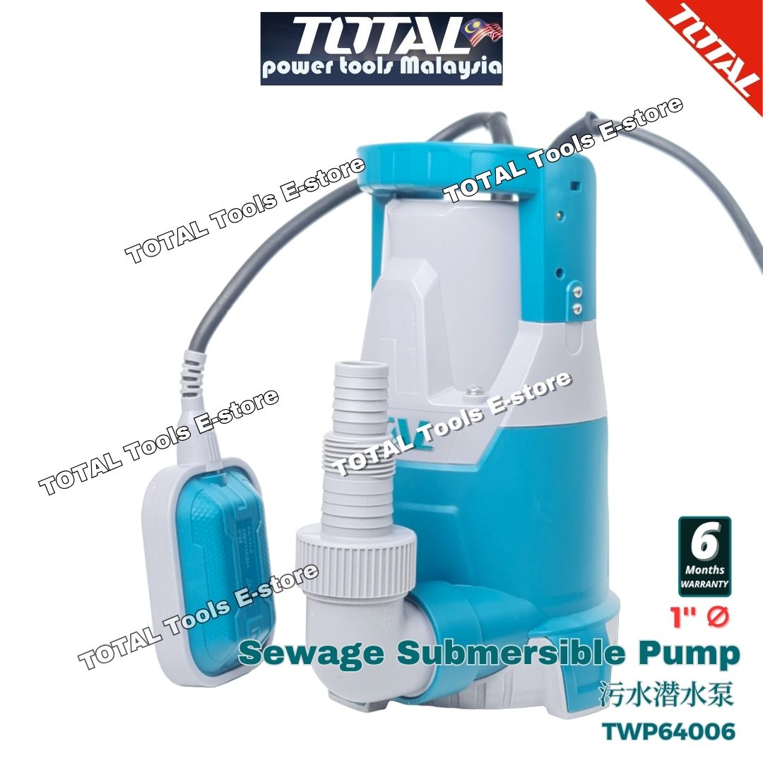 TOTAL 1'' ∅ Submersible pump 400W 污水潜水泵 - TWP64006 | Shopee Malaysia