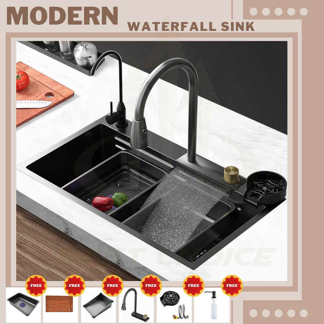 FREE DELIVERY Sinki dapur sinki stainless steel singki dapur kitchen ...