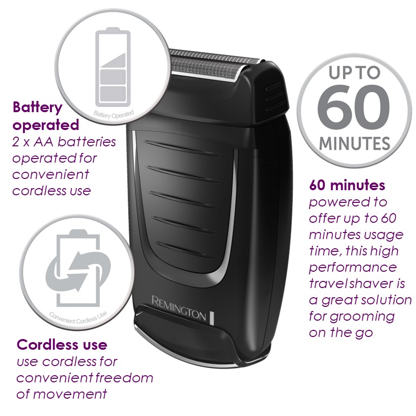 REMINGTON Dual Foil Travel Shaver TF70 | Shopee Malaysia