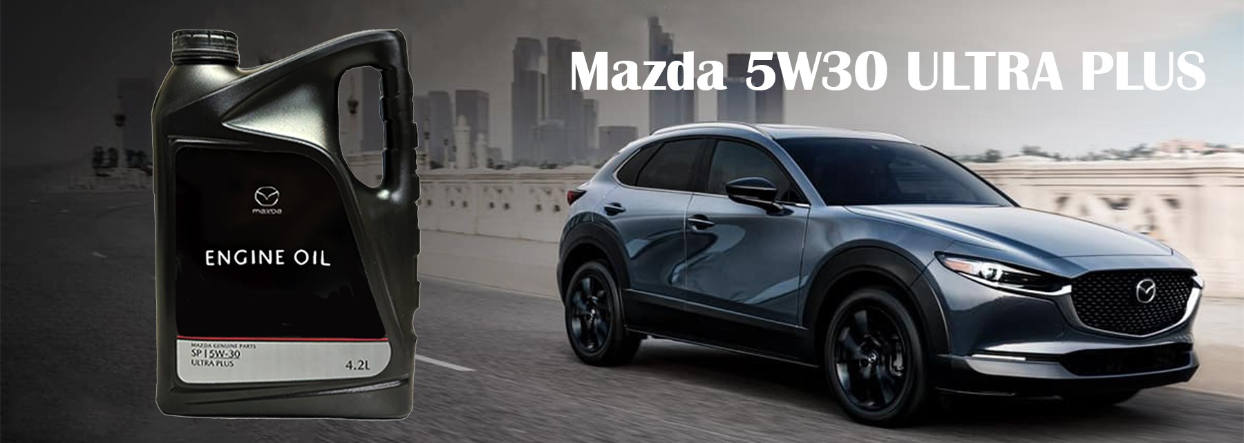 GENUINE MAZDA 5W30 FULLY Synthetic Engine Oil ULTRA PLUS (4.2L ...