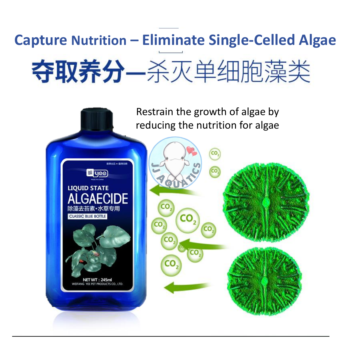 🔥Ready Stock🔥YEE Algaecide Algae Moss Removal Agent Clear Green Water ...