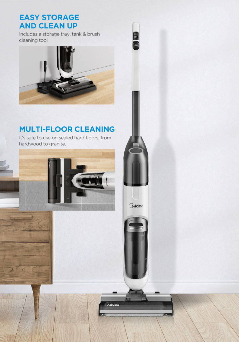 [ NEW ] Midea 3 IN 1 Vacuum Cleaner MVC-X6 Floor Washer Handheld Vacuum ...