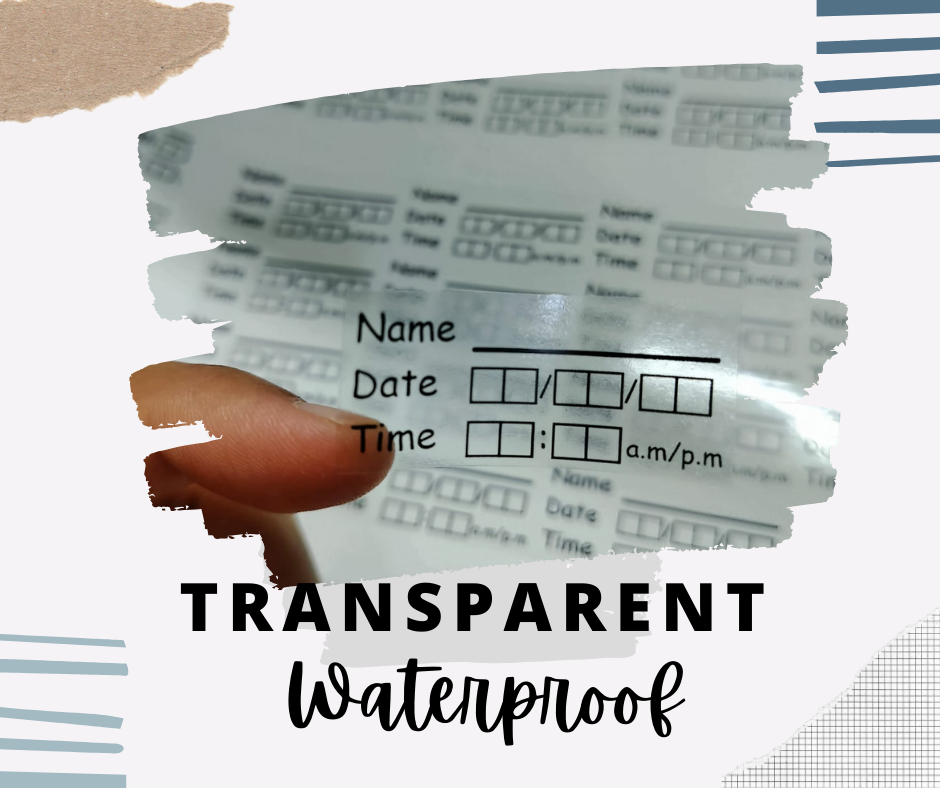 Sticker Nama Label Botol Susu Anak Saiz : 2cm x 4.5cm | Shopee Malaysia