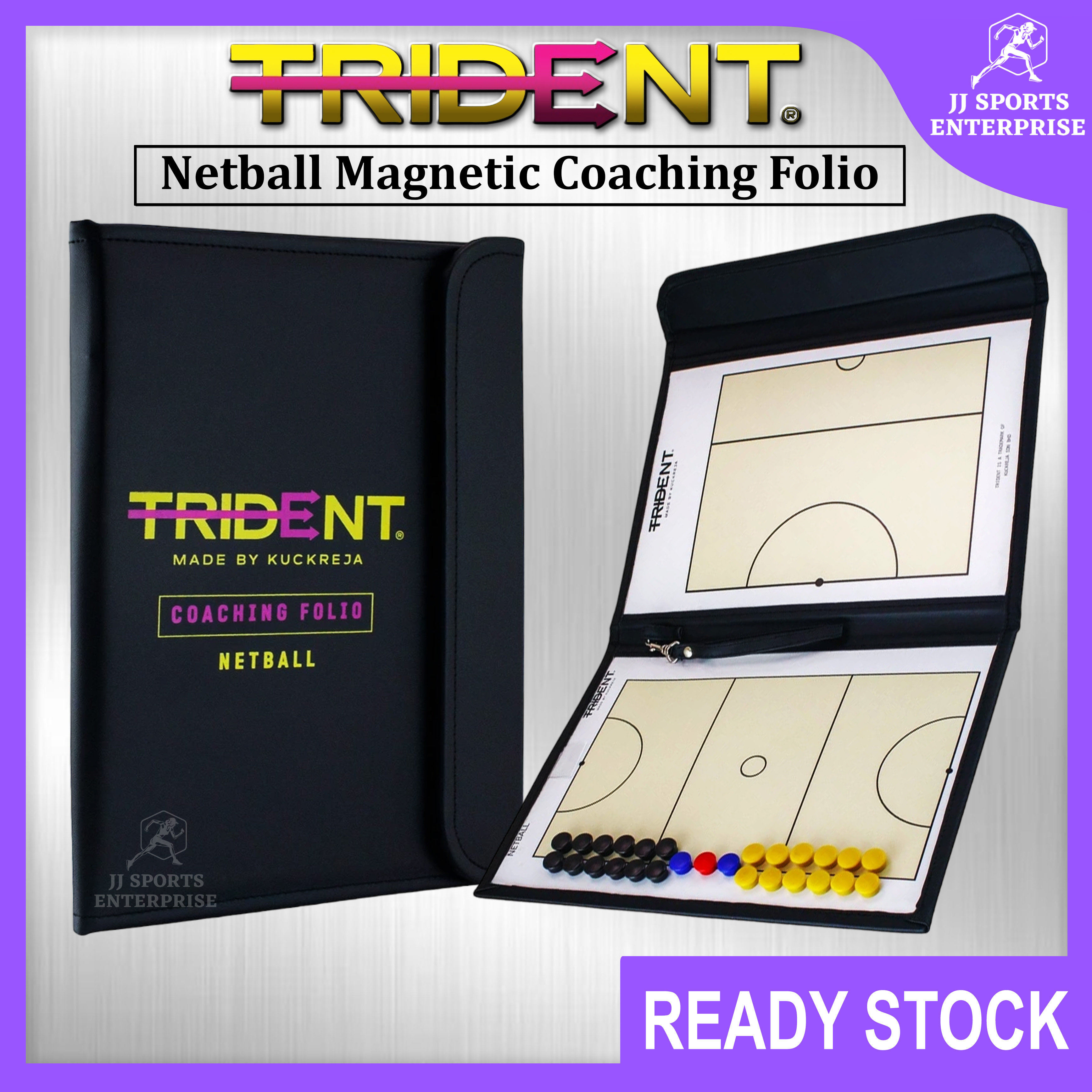 Trident Magnetic Coaching Folio (Netball) Magnetic Hockey Coaching ...