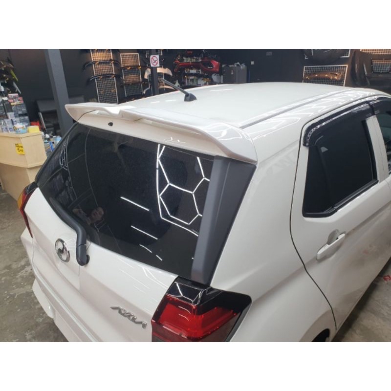 PERODUA AXIA 2023 2024 OEM FIREWAR MK7 ABS SPOILER WITH PAINT MATERIAL ...