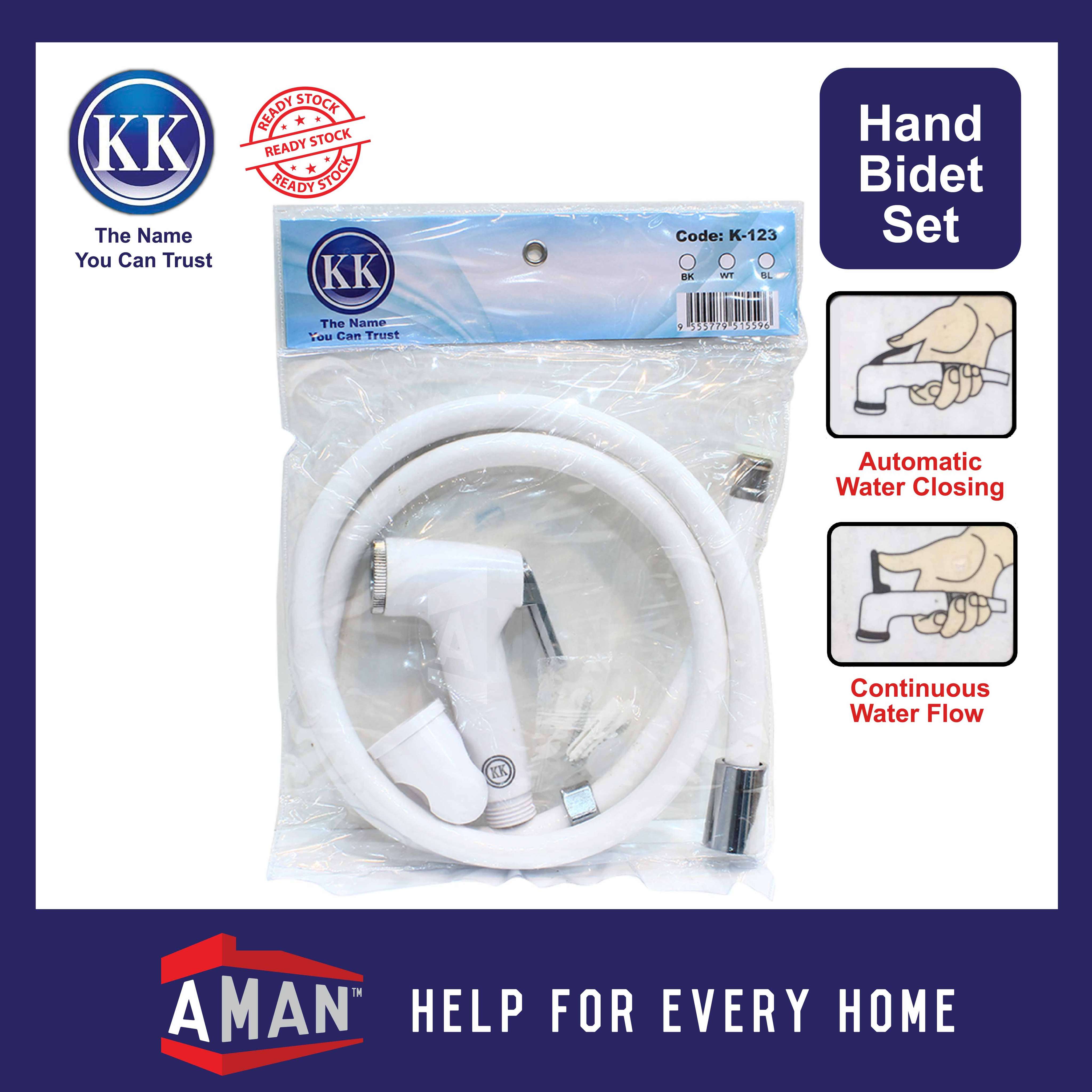 KK BRAND Hand Bidet Spray Head Hand Shower Bidet Head Sprayer Head 1.2m ...