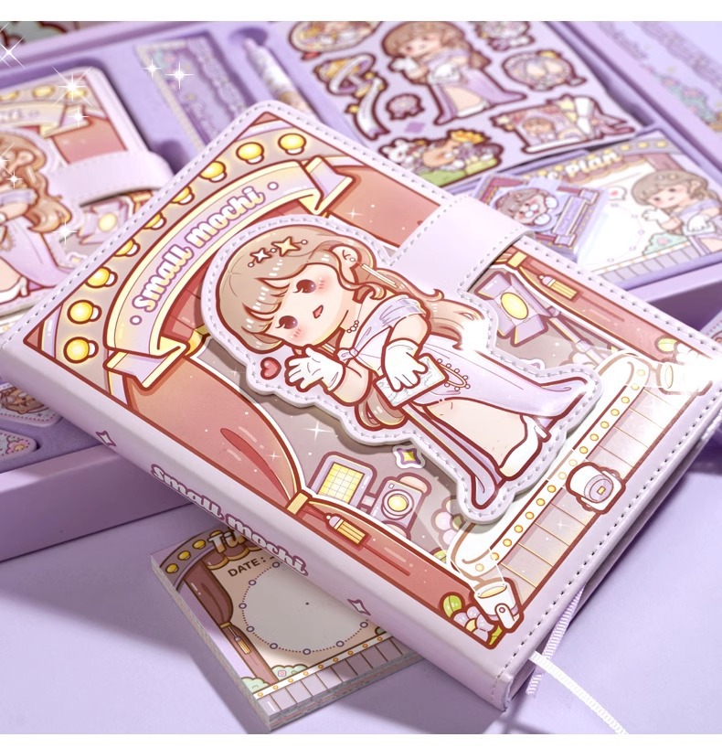 Small Mochi Cute Notebook A5 Cute Stationery Cute Diary Book Journal ...