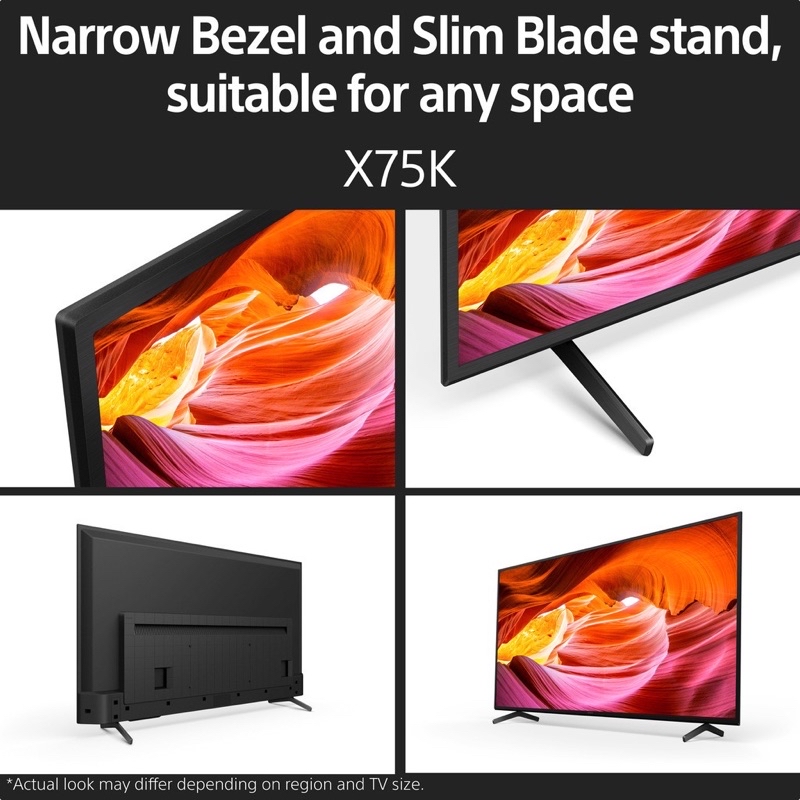 Sony 50”/55”/65” X75K 4K UHD Smart Goggle LED TV KD-50X75K / KD-55X75K ...