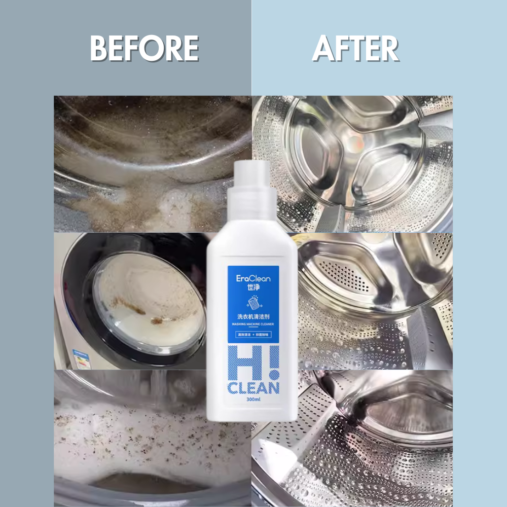 EraClean Washing Machine Cleaner 300ml Liquid Washing Machine Drum ...