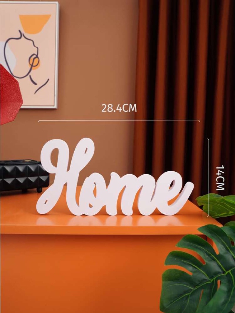 Table Love Home Decor Wall Decor Alphabet Letter Box Huruf HiasanWall ...