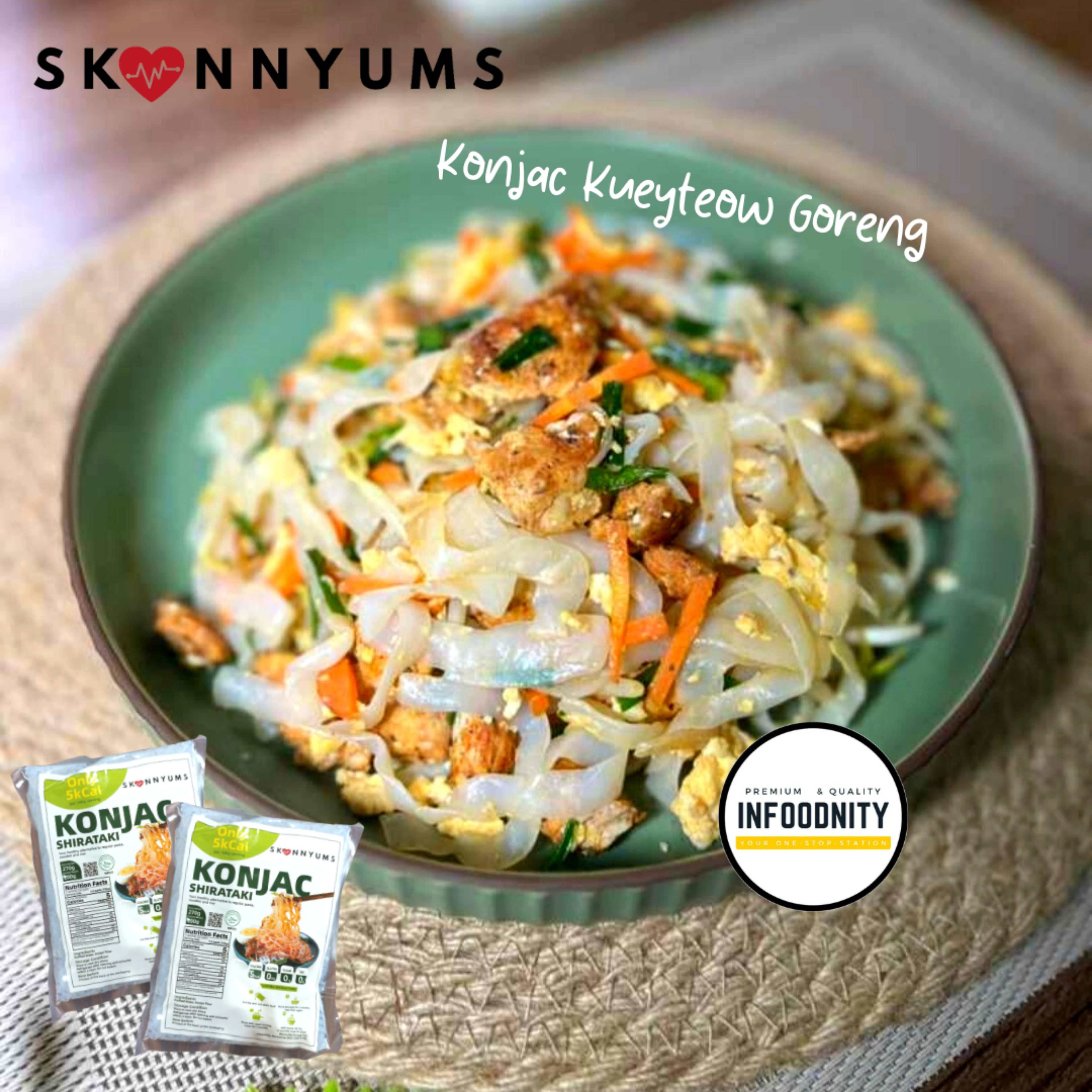 SKINNY KONJAC Noodles Shirataki Noodles Mee Konjac Rice Mi Konjac Nasi ...