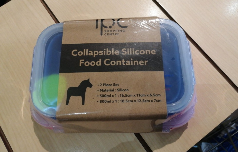 IPC Collapsible Silicone Lunch Box | Foldable Food Container | Portable ...