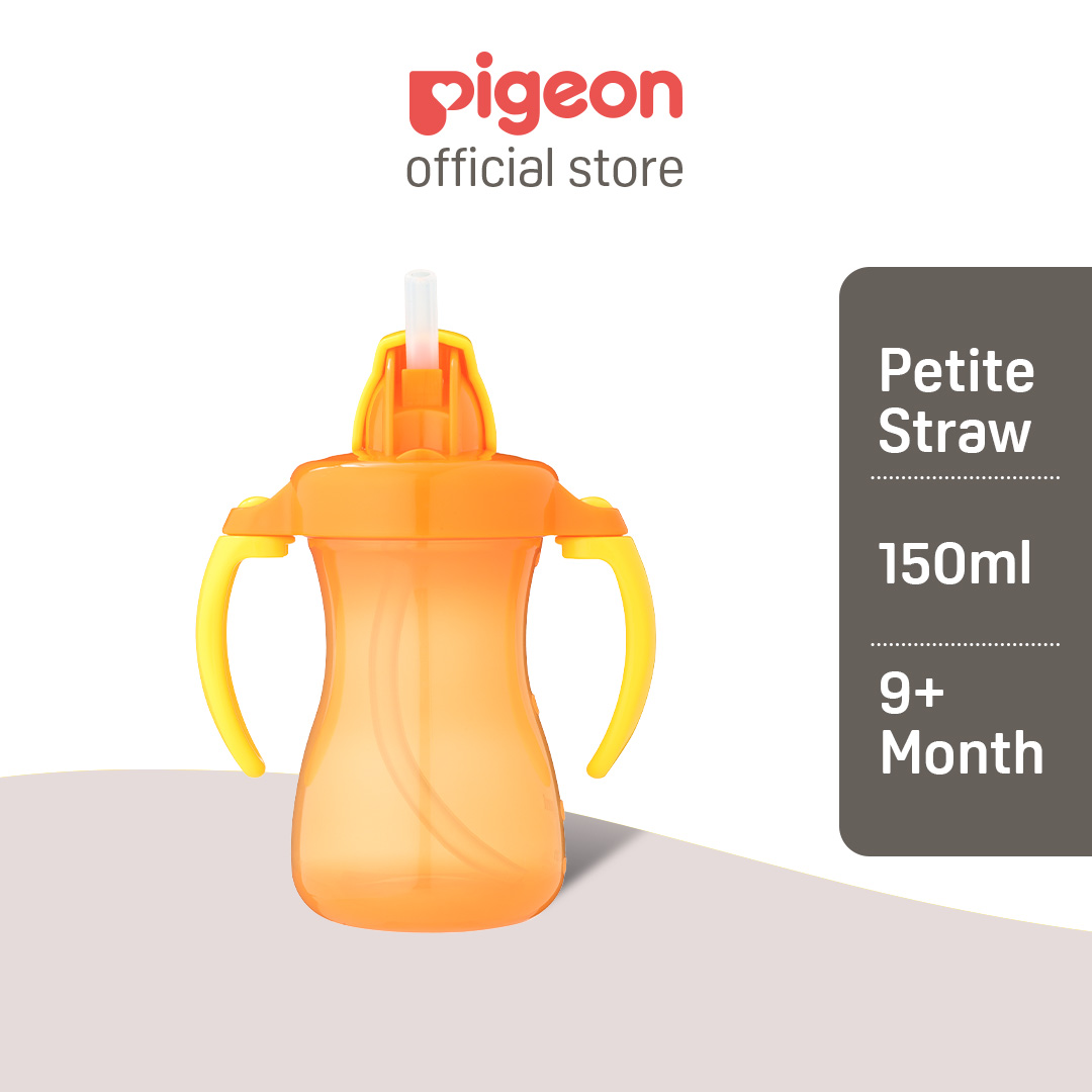PIGEON Petite Straw Bottle (150ml) | Shopee Malaysia