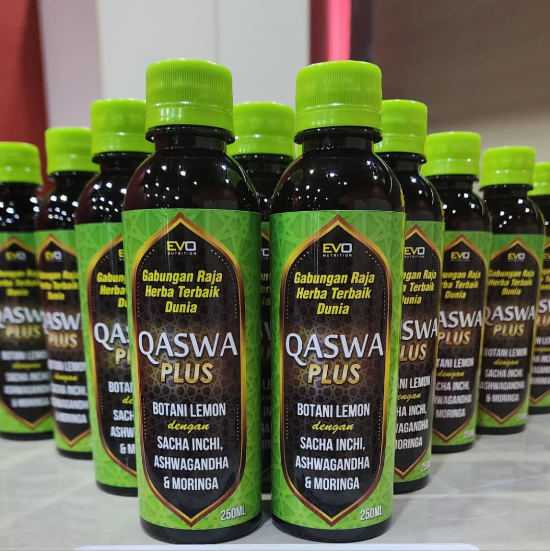 Qaswa Plus Jus Botani Sacha Inchi Moringa Ashwagandha | Shopee Malaysia