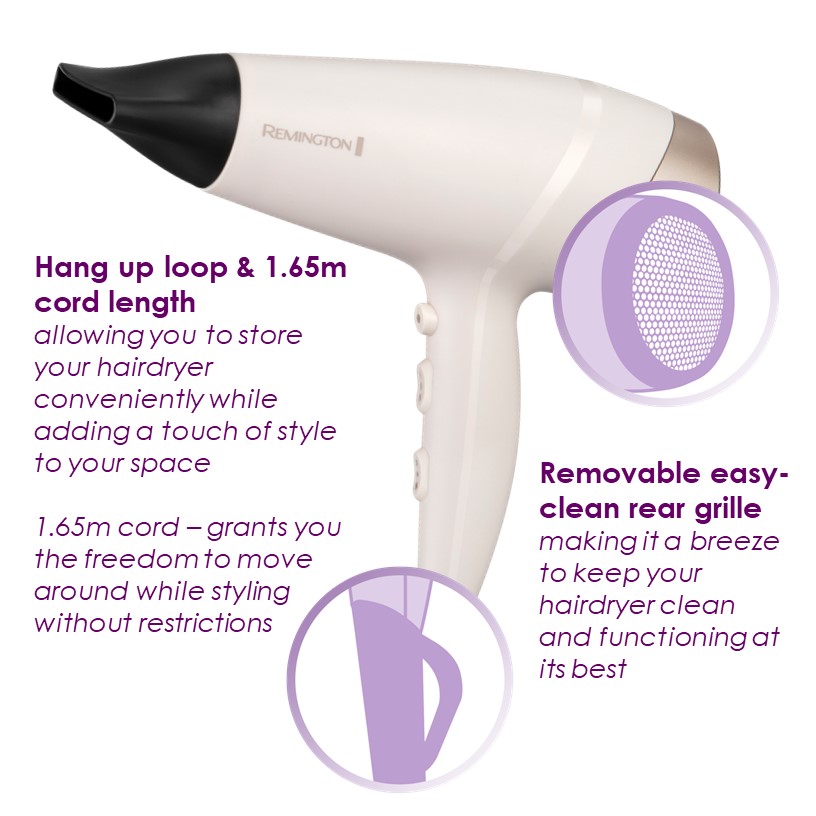 REMINGTON Shea Soft Hairdryer D4740 | Shopee Malaysia
