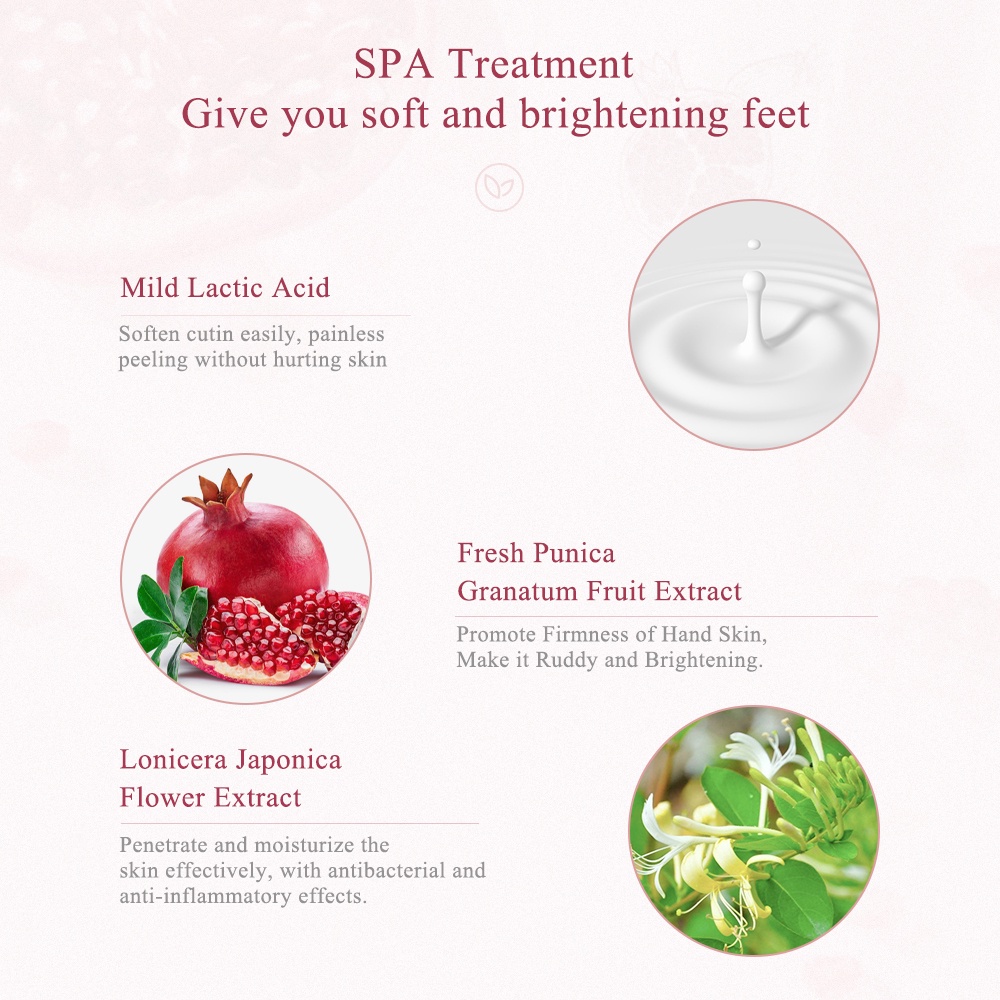 BREYLEE Fruit Peeling Foot Mask Easily Exfoliate Dead Skin Feet Lines ...