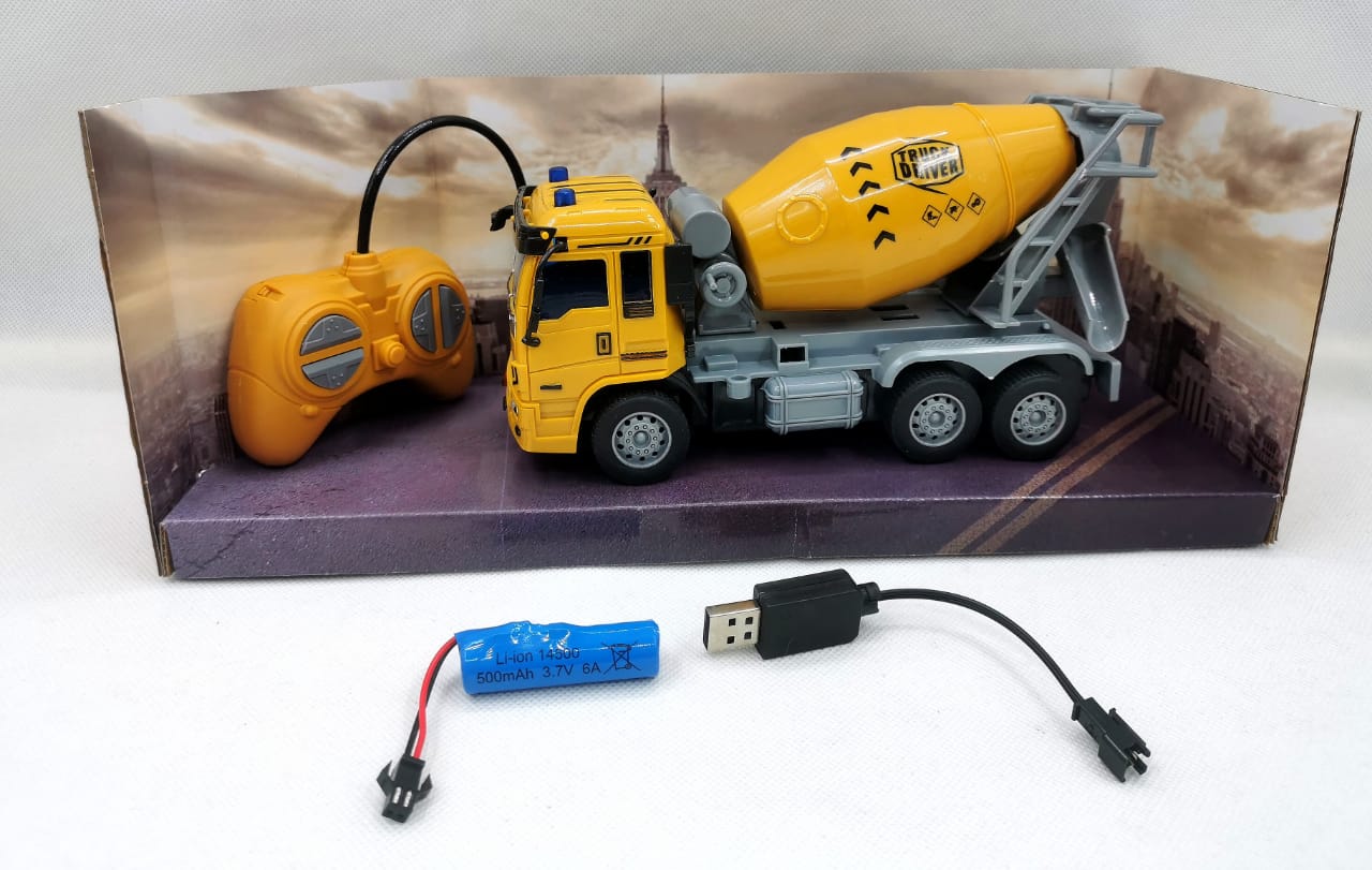 Remote Control Concrete Mixer Truck RC Cement Mixer Truck Engineering ...