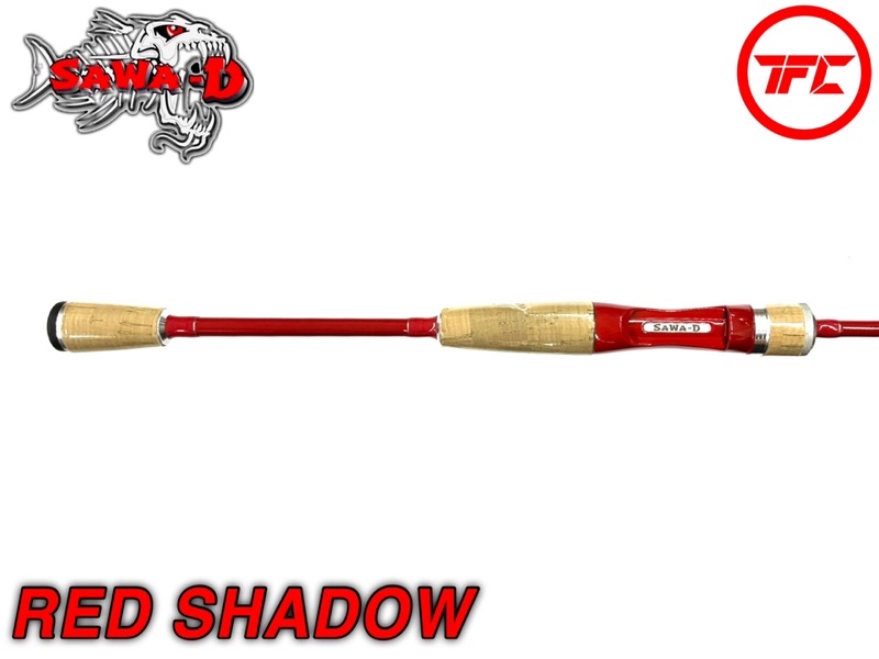 SAWA-D RED SHADOW Baitcast & Spinning Fishing Rod BC Baitcasting ...