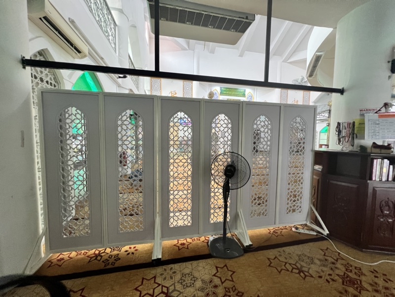 TIRAI @ PARTITION MASJID PARTITION MUSLIMAT Decoration Penghadang surau ...