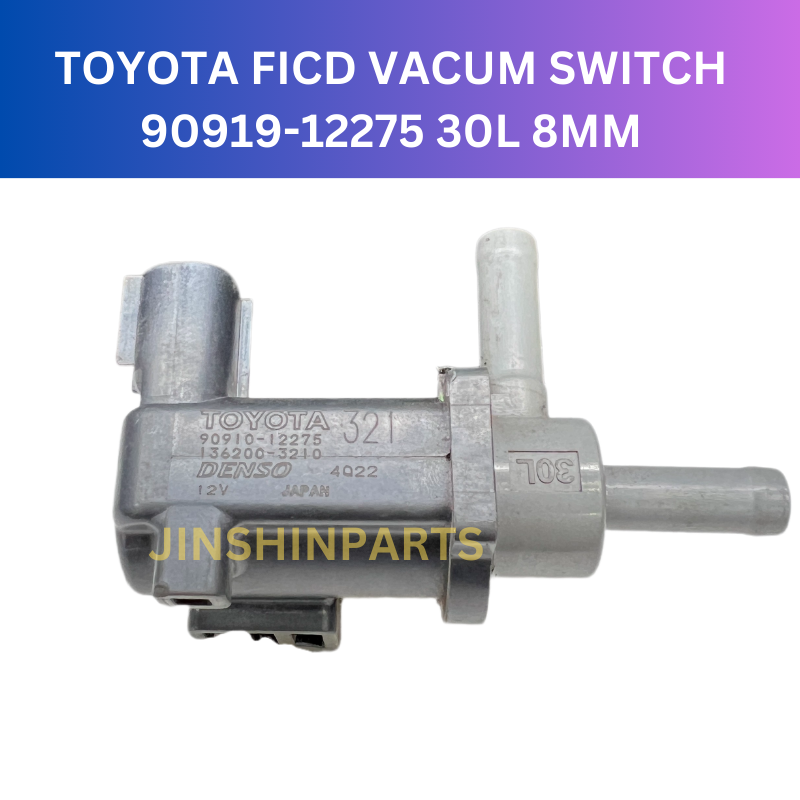 TOYOTA FICD VACUM 90910-12275 30L 8MM Fit TOYOTA INNOVA TGN40 FORTUNER ...
