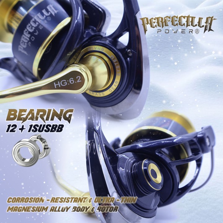 GTECH FISHING REEL GTECH PERFECTLLA POWER SWA 4000PG, 4000HG REEL ,1 ...