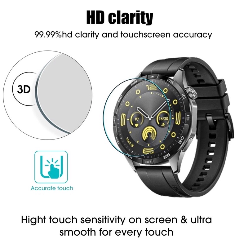 Screen Protector Huawei Watch GT4 46MM Huawei Watch GT2 Screen ...