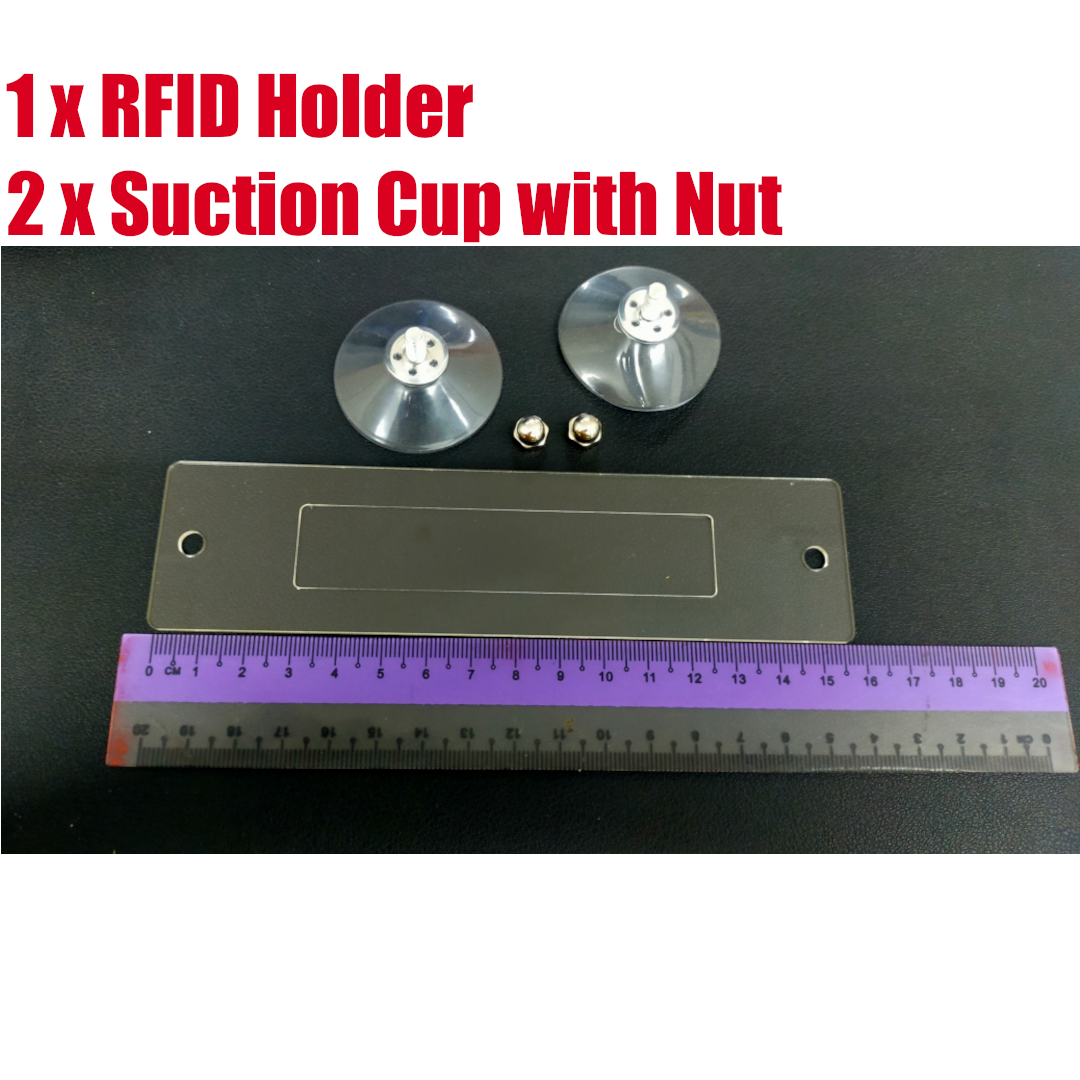 Car Roadtax Sticker Holder Acrylic Board Plate RFID Tag Holder Puspakom ...