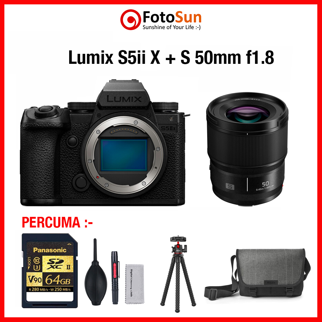 (Ready Stock) Panasonic LUMIX S5iiX / S5ii X body / kit / Lumix S line ...