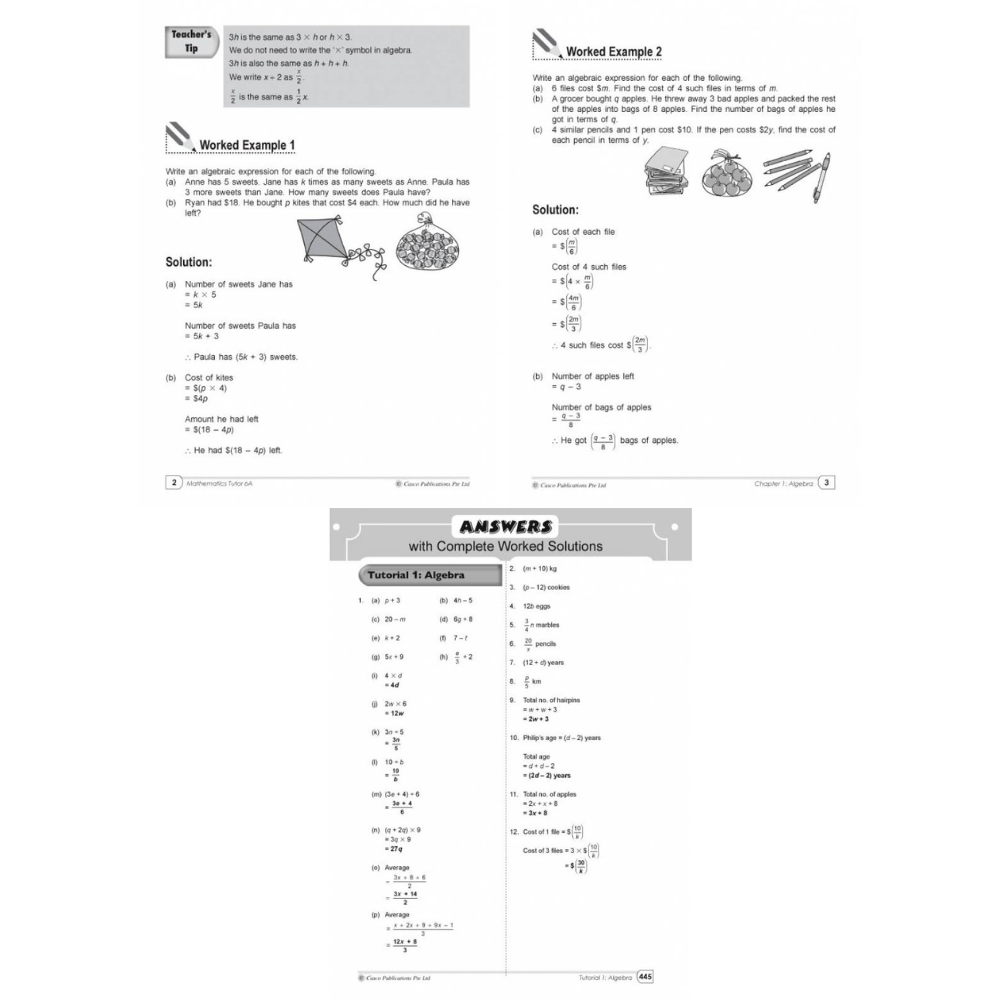 CASCO Primary Mathematics Tutor 6A/ 6B Revised Edition | Shopee Malaysia