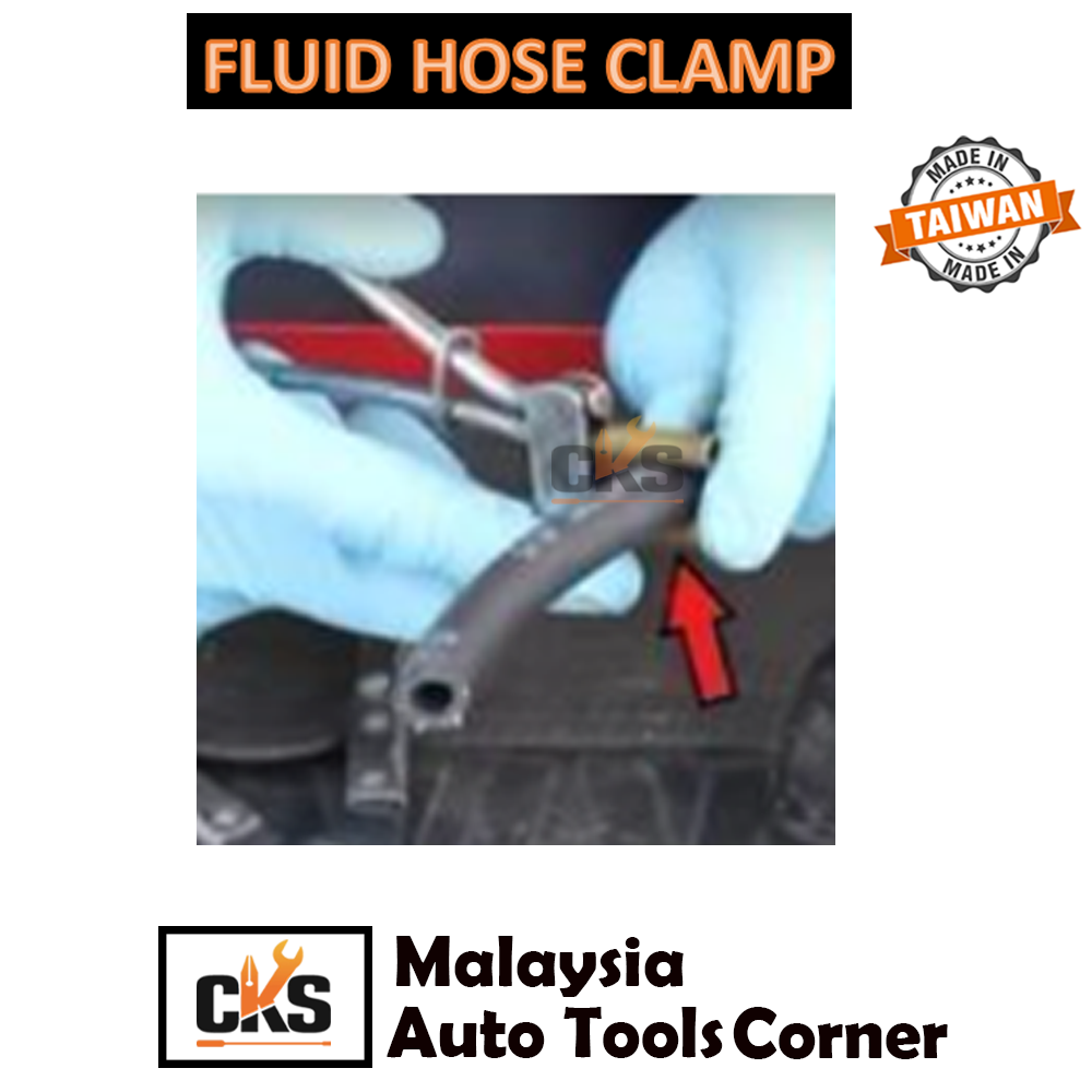 Fluid Hose Clamp Brake Hose Pinch Brake Pipe Clamp Plier Pipe Brake ...