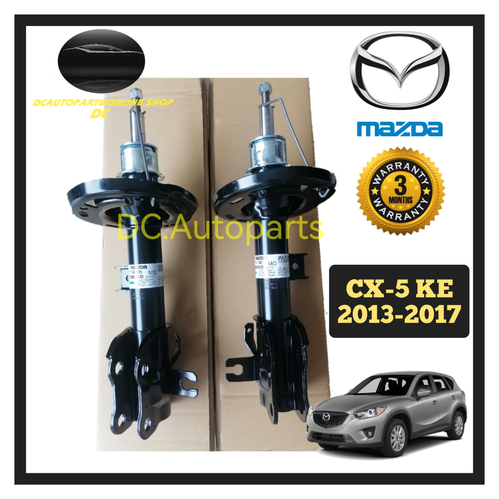 ABSORBER FRONT MAZDA CX5 CX-5 CBU CKD KEEAW 2013-2017 FRONT / DEPAN ...