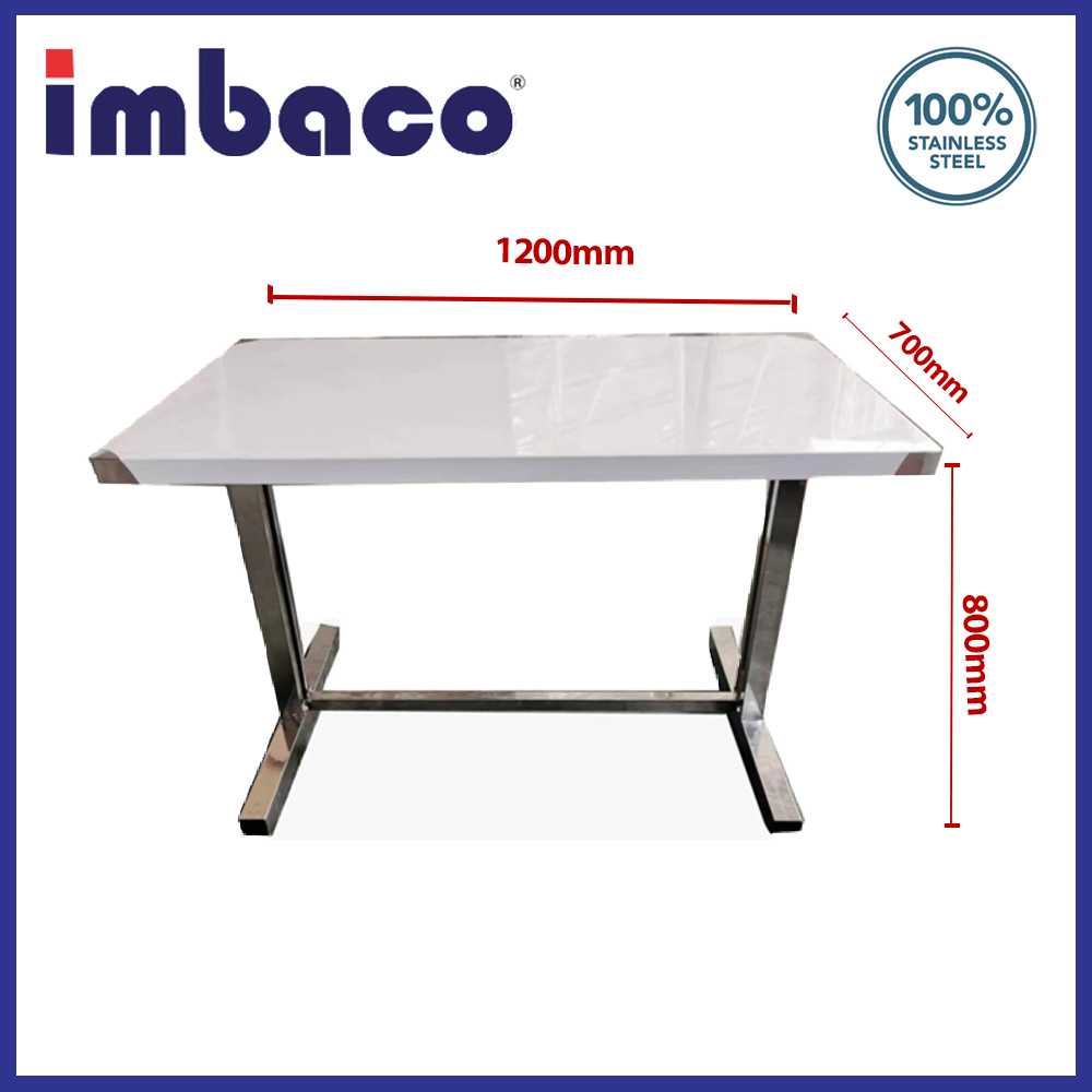 Imbaco Stainless Steel Table Cafe / Coffee Shop / Kedai Mamak | Fully ...