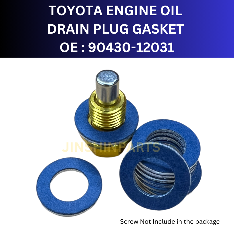 10pcs / 50pcs Engine Oil Drain Plug Gasket Washer For TOYOTA LEXUS ...