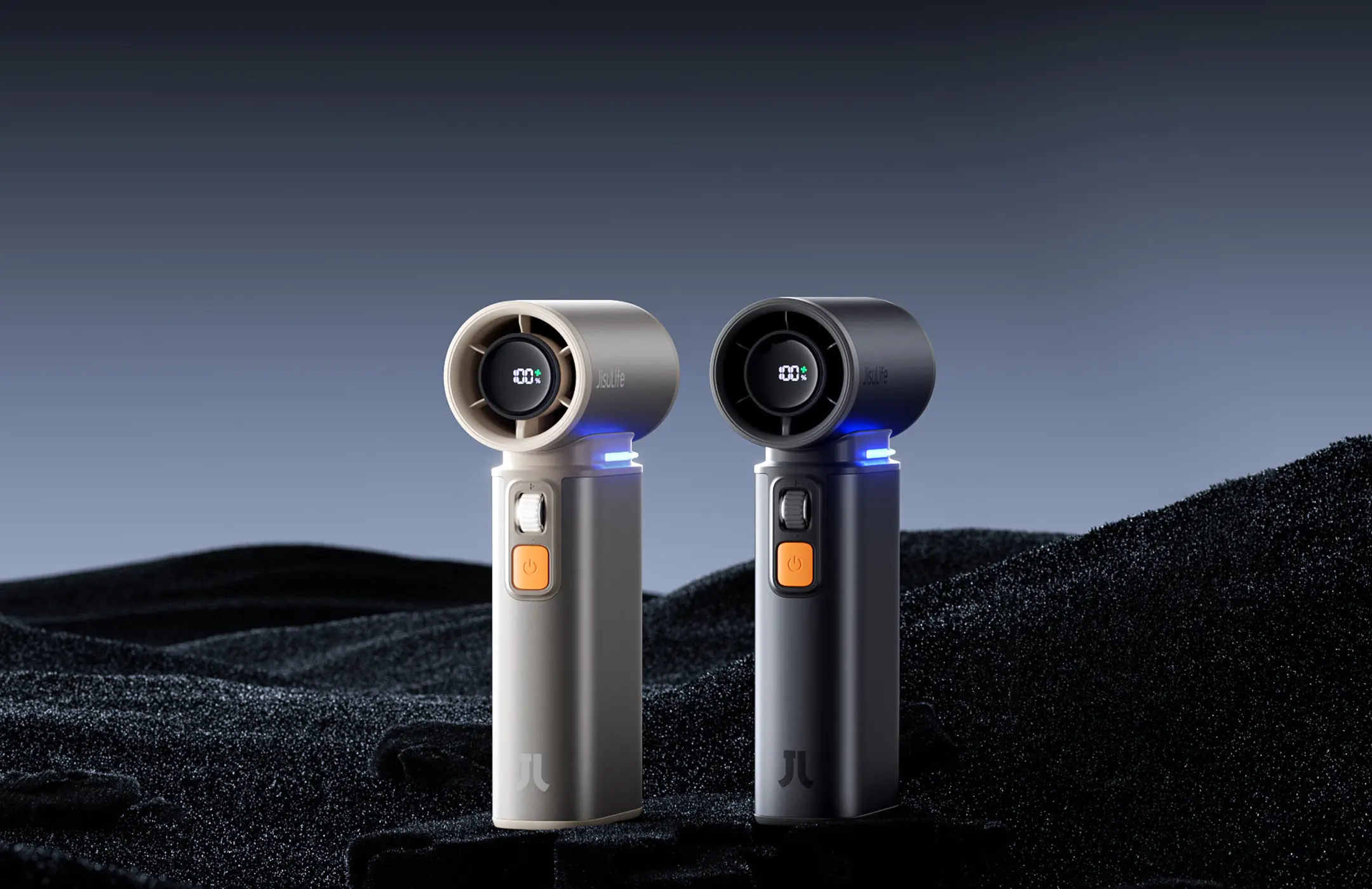 JISULIFE Handheld Fan Ultra1 LED 3 in 1 Portable Fan 9000mAh Battery ...