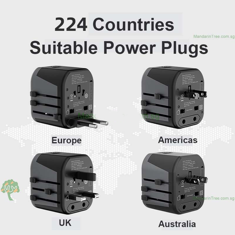 Philips Travel Adapter Universal | Plug Converter UK EU International ...